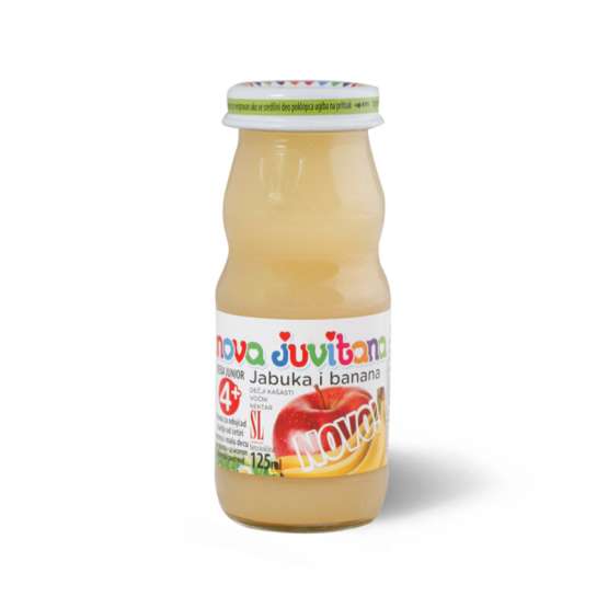 Sokić za decu JUVITANA jabuka i banana 125ml
