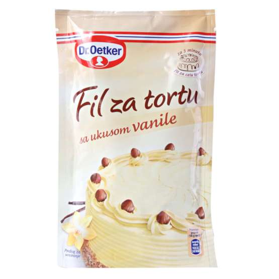 Smesa za fil DR.OETKER vanila 140g