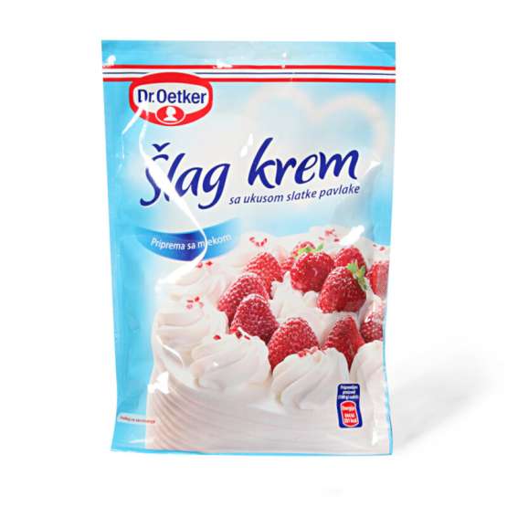 Šlag krem DR.OETKER slatka pavlaka 300g