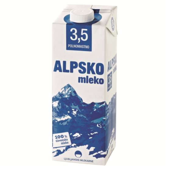 Dugotrajno mleko DUKAT Alpsko Mleko 3,5%mm 1L