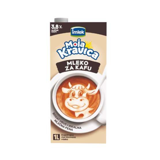 Mleko za kafu MOJA KRAVICA 3.8%mm 1L