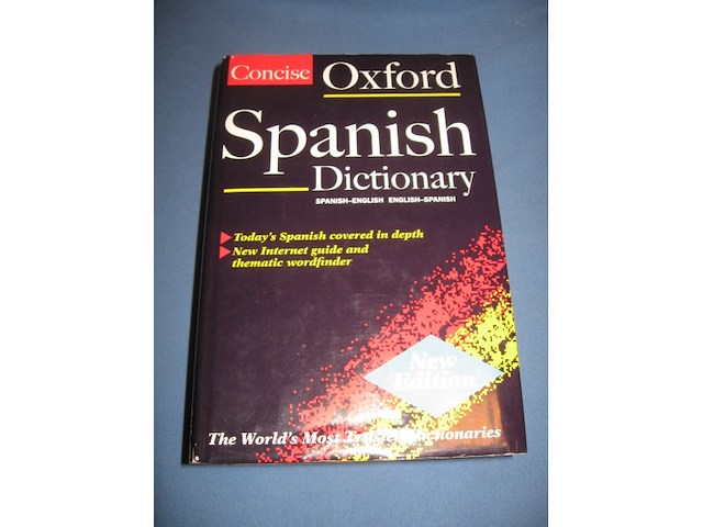 Concise Oxford spanish dictionary