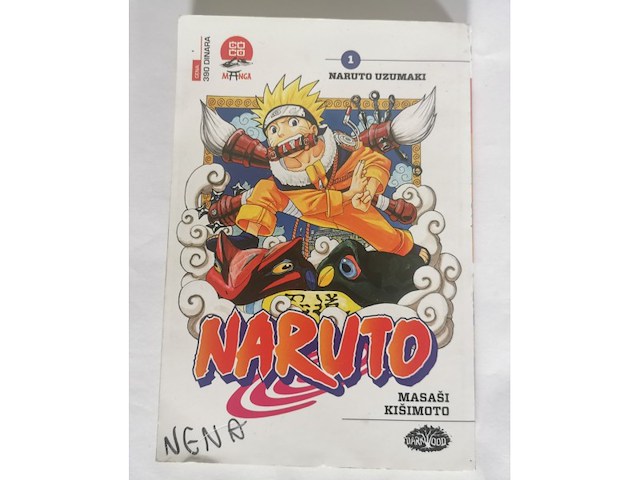 Naruto 1 - Naruto Uzumaki Masaši Kišimoto