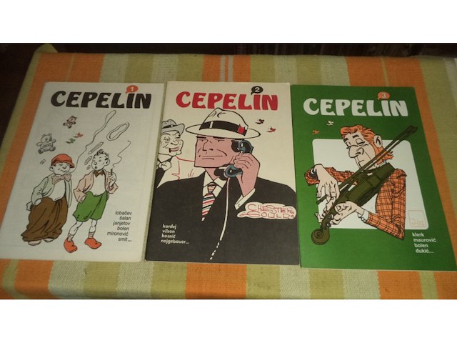 CEPELIN 1 - 3 komplet