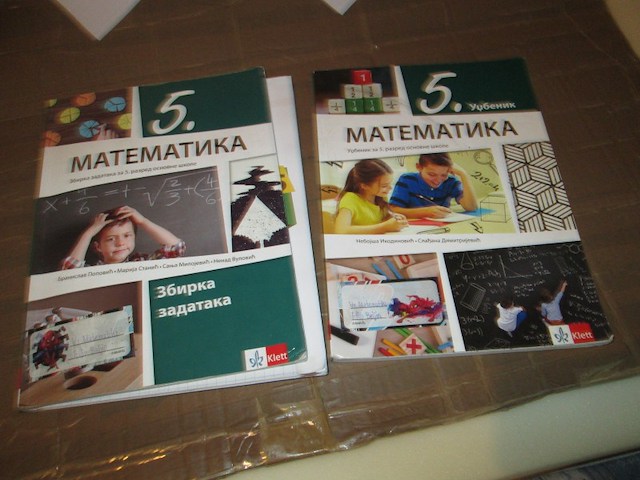 Matematika udzbenik i zbirka za 5.razred Klett