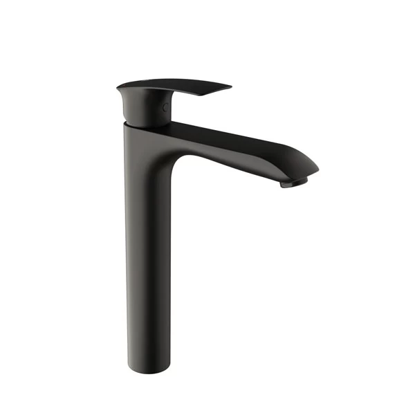 HERZ ELITE BLACK BATERIJA ZA LAVABO VISOKA 00089B