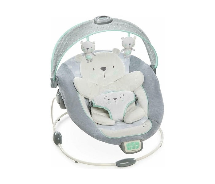 KIDS II Ingenuity Lezaljka InLighten Bouncer Twinkle Twinkle Teddy Bear Multicolor Cuna 60726