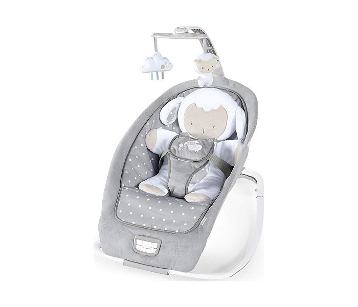 KIDS II INGENUITY LEZALJKA ™ ROCKING SEAT™ – CUDDLE LAMB™ 12118