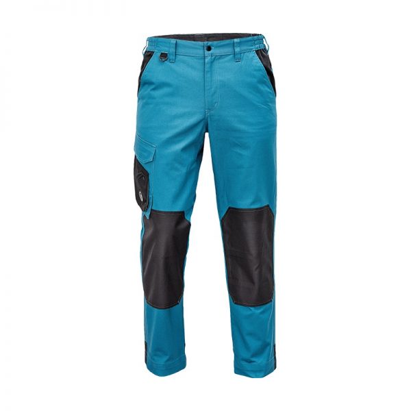 CREMORNE PANTALONE petrol plava