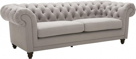Sofa Couch, 92.9"W, Warm Grey