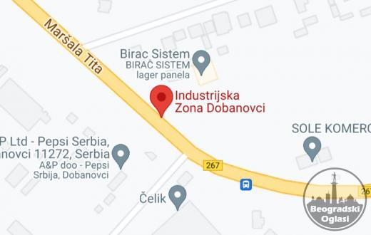 Plac u industrijskoj zoni