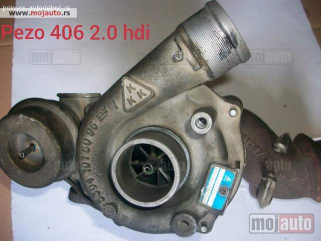 Pezo 406 2.0 hdi Turbina