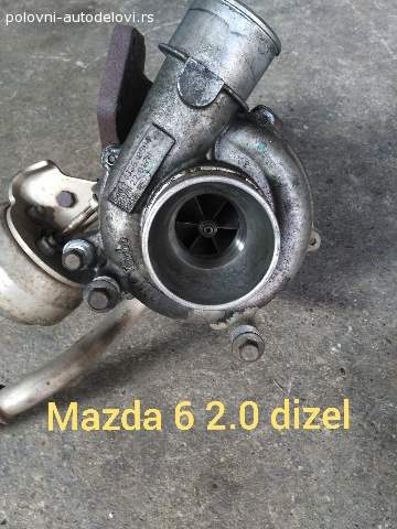 Mazda 6 2.0 dizel GG 105 kw Turbina