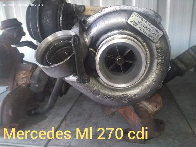 Mercedes ML 270 cdi turbina