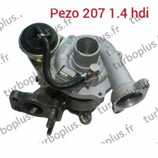 Pezo 207 1.4 hdi Turbina