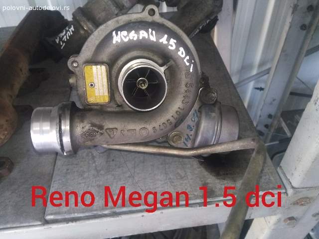 Reno Megan 1.5 dci turbina
