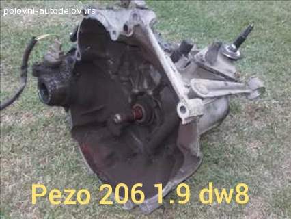 Pezo 206 1.9 dizel Menjac