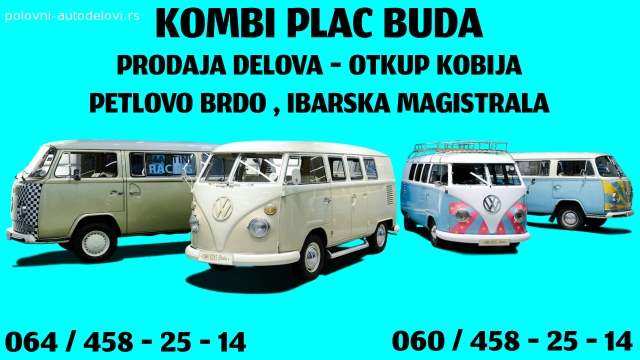 Delovi za sve vrste kombi vozila