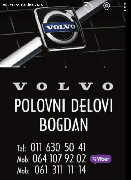 Volvo polovni delovi i limarija