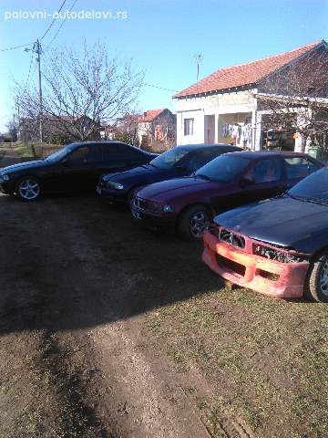 bmw e36 delovi-motori/limarija/stakla