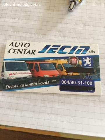 DELOVI KOMBI FIAT PEZO CITROEN