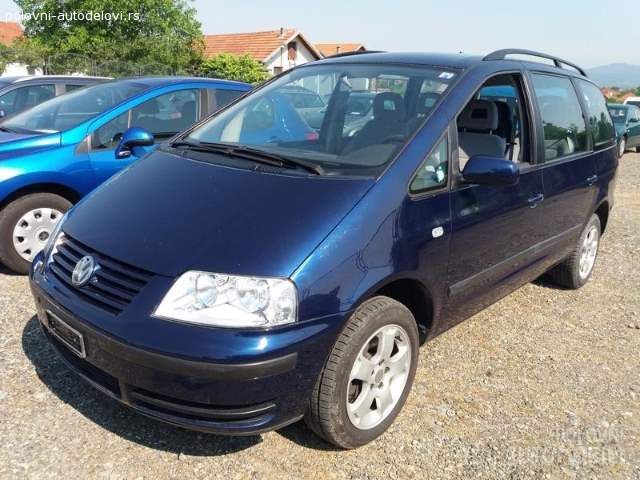 VW Sharan 1.9 TDI 4x4 2005. god Delovi