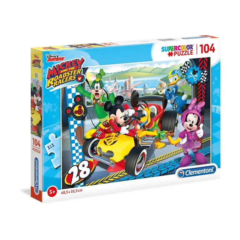 Clementoni CLEMENTONI PUZZLE 104 MICKEY AND THE ROADSTER RACERS CL27984