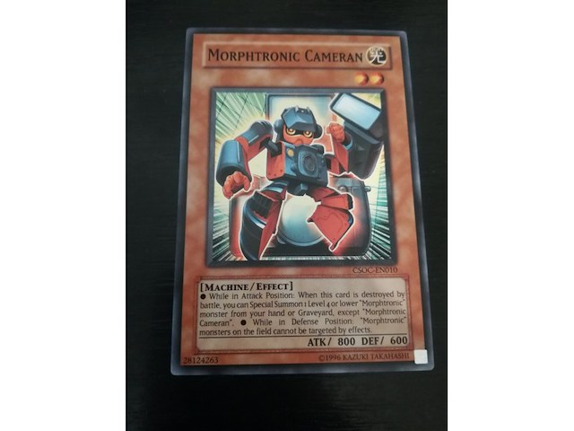 Yu-GI-OH!-  Morphtronic Cameran