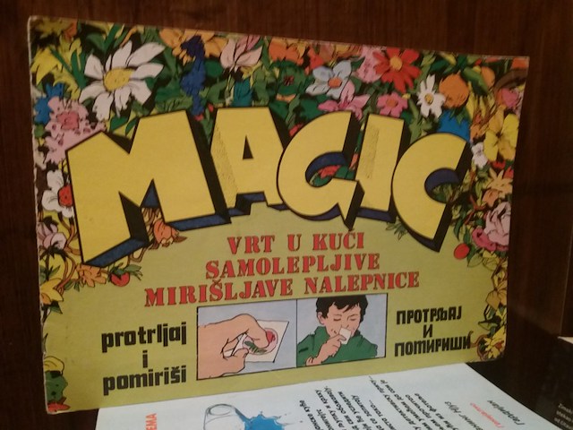 MAGIC,vrt u kuci, samolepljive mirisljave nalepnice