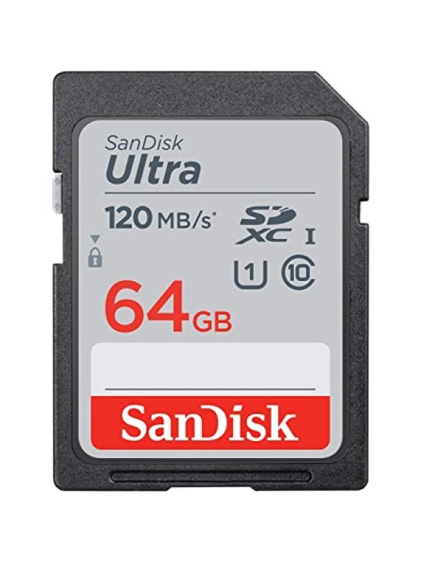 SANDISK SDHC 64GB ULTRA 120MB/S