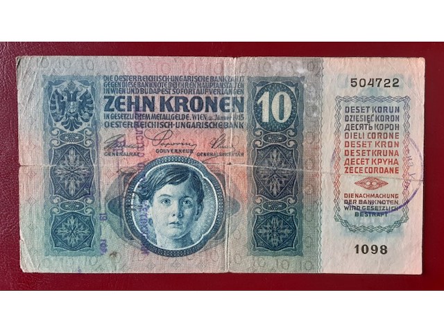 10 KRONEN 1915