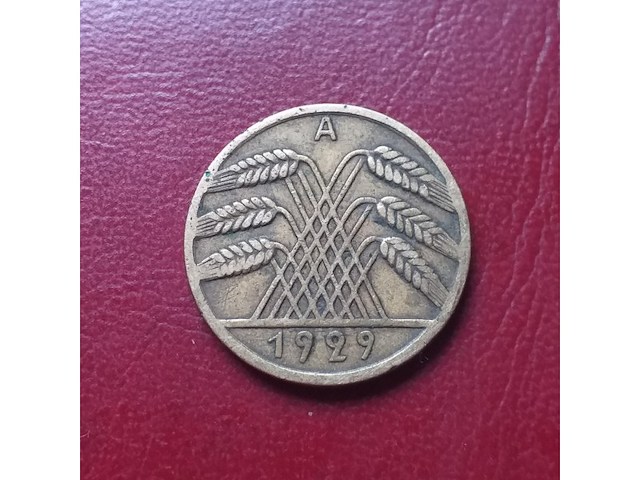 10 REICHSPFENNIG 1929 A