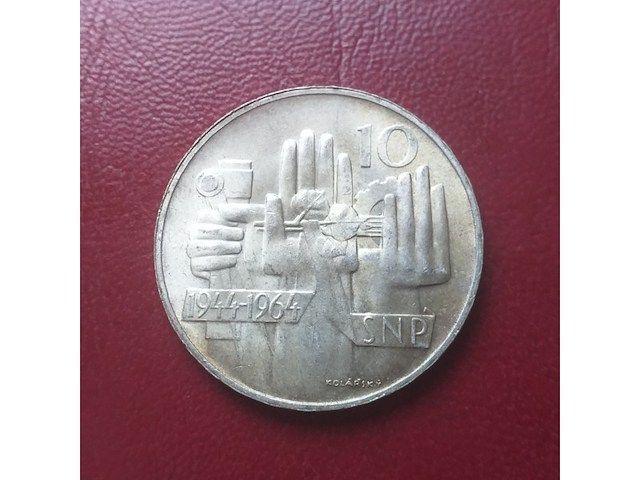 10 KORUN 1964 srebro