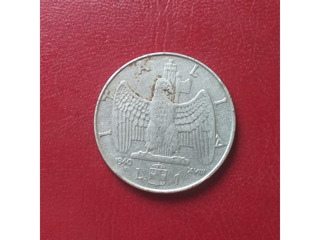 1 LIRA 1940