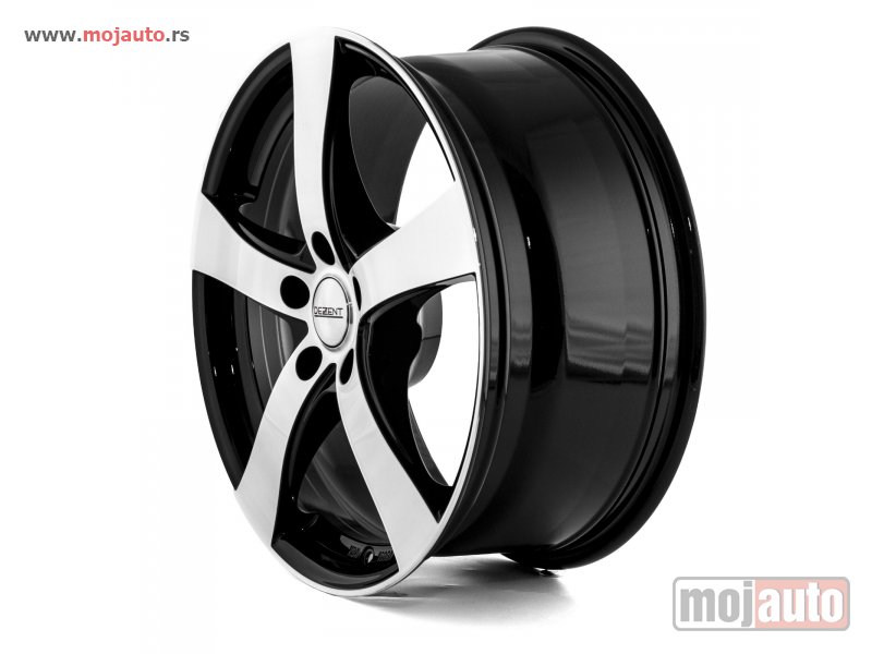 16 Alufelne 5x112/6,5j/et45/cb 57,1. Model:Dezent Re Black