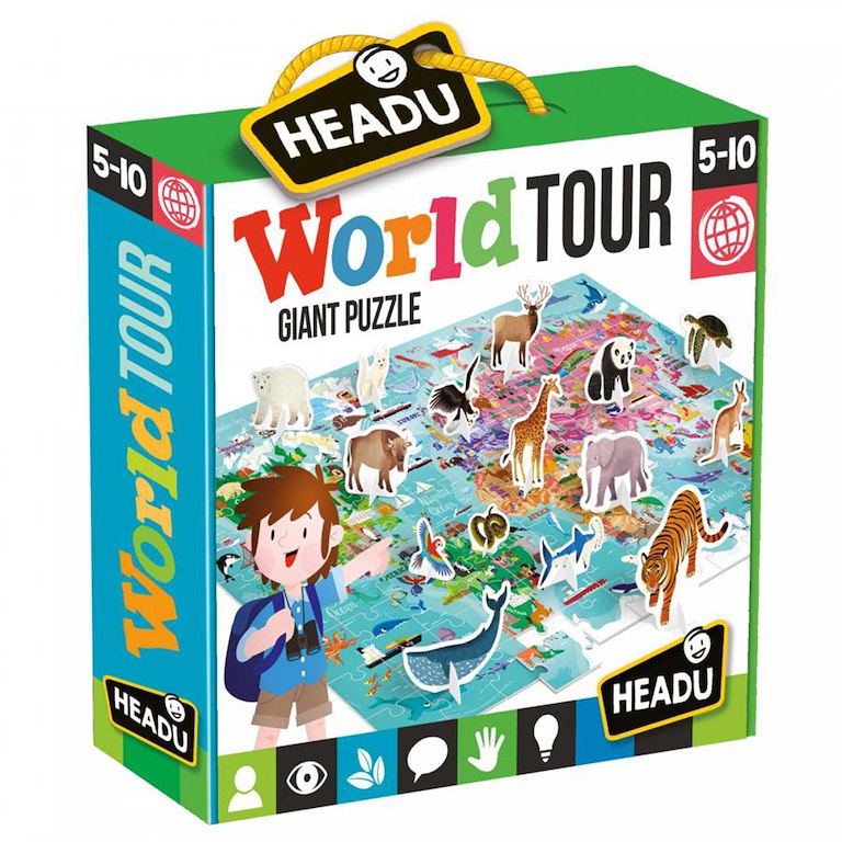 HEADU - Puzzle Put oko sveta MU26258 23833