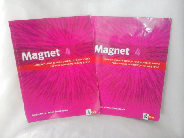 Magnet 4 nemački za osmi 8 razred KLETT Mota