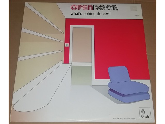Open Door ‎– What`s Behind Door #1 (2LP), UK PRESS