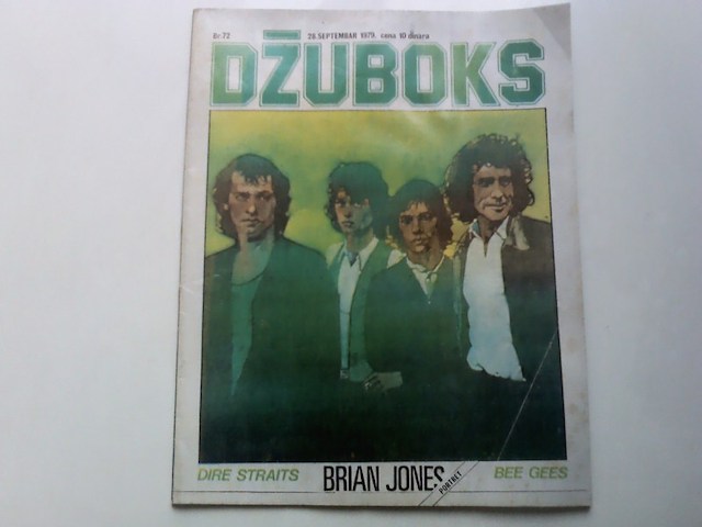 Časopis DŽUBOKS broj 72, septembar 1979