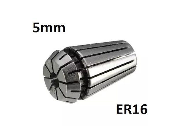 Stezna caura ER16 - 5mm - Elasticna caura