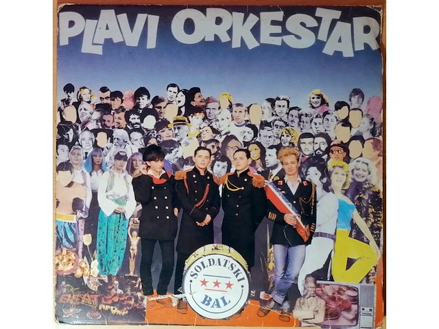 LP PLAVI ORKESTAR - Soldatski bal (1985) 1. press, G+