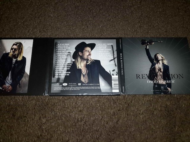 David Garrett - Rock revolution CD+DVD , ORIGINAL