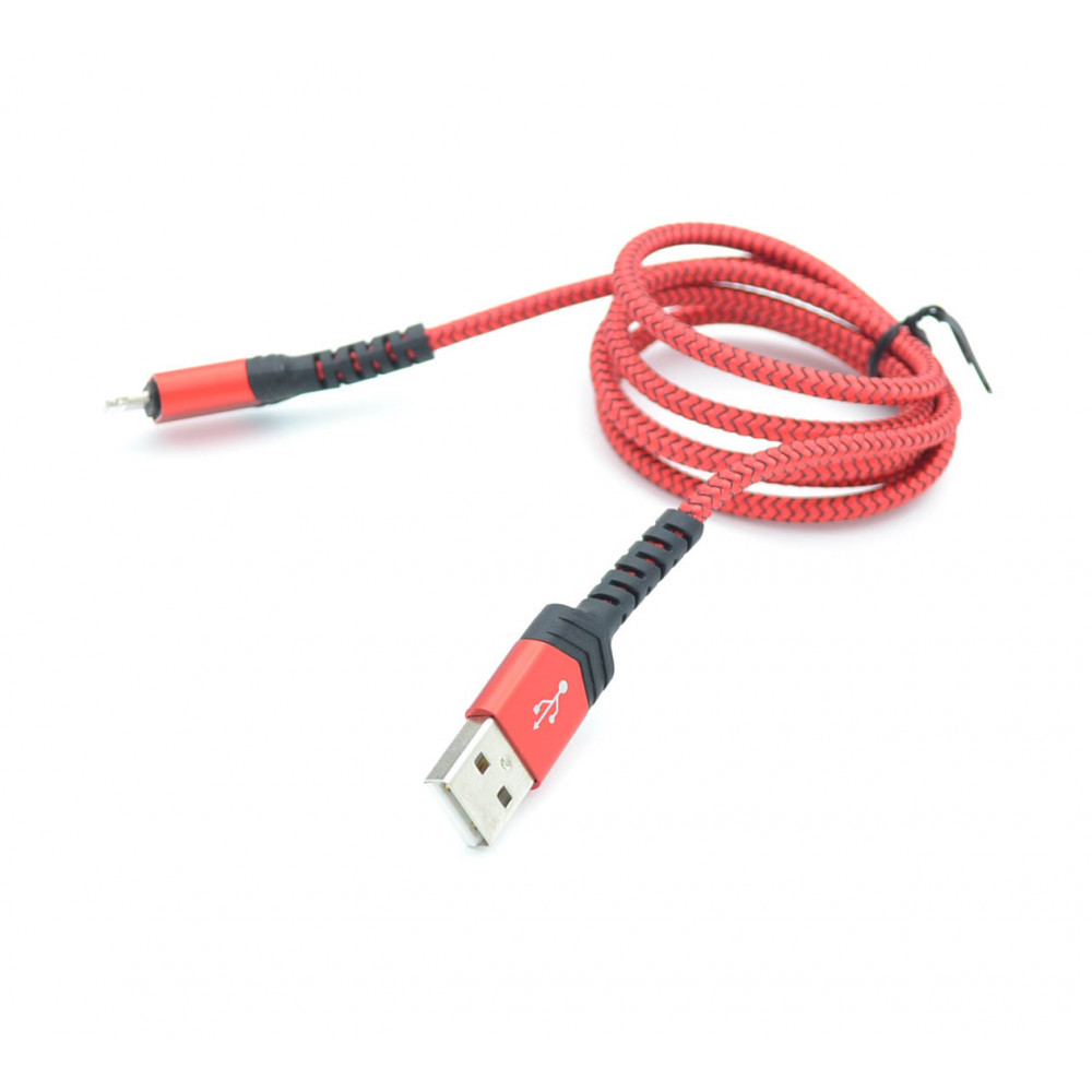 KABL USB A/LIGHTNING 1M PLETENI