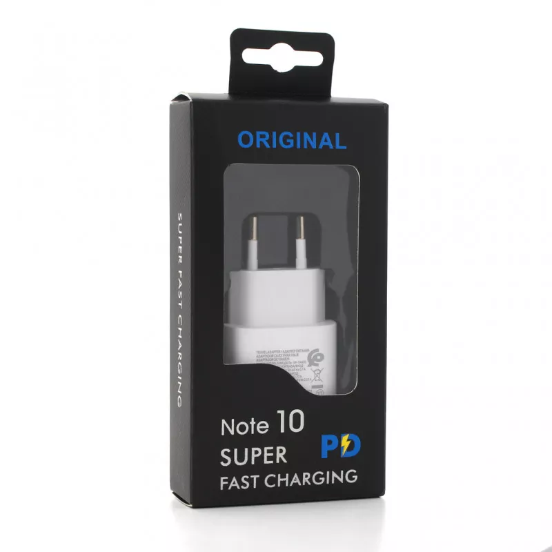 Kucni punjac PD Fast charger 25W 3A za Samsung beli HQ (bez kabla)