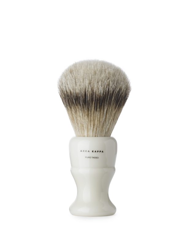 Acca Kappa Shaving Brush Design Resina – Ivory – Pure Badger – Large – Velika četka za brijanje od čiste dlake jazavca