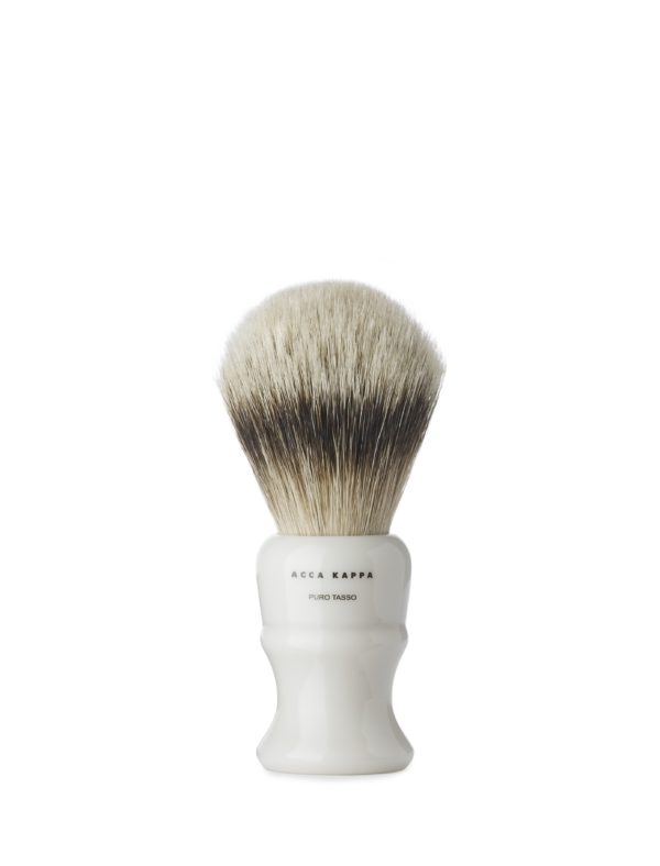 Acca Kappa Shaving Brush Design Resina – Ivory – Pure Badger – Medium – Srednja četka za brijanje od čiste dlake jazavca