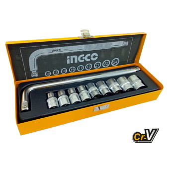 Ingco set nasadnih ključeva 10/1 1/2" HKTS12101