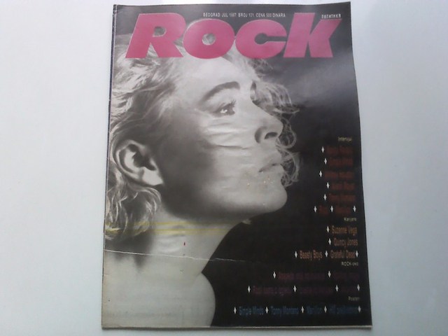 Časopis ROCK broj 101, jul 1987