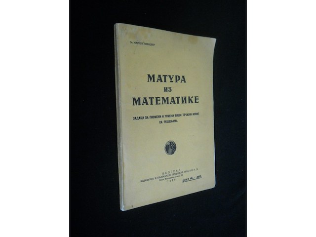 MATURA IZ MATEMATIKE