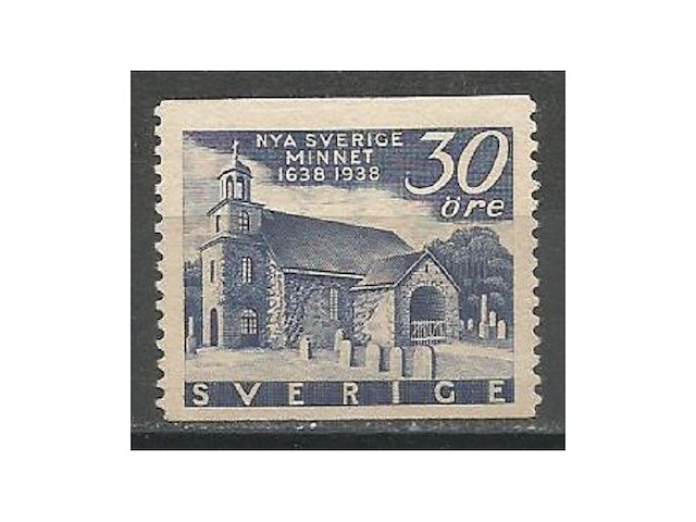 Švedska,Godišnjica 30 O 1938,iz seta,čisto